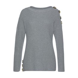 Lascana Pullover Damen Gr&ouml;&szlig;e XXL/XXXL graumeliert