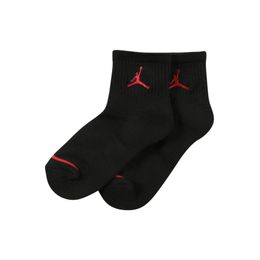 Jordan Socken Jungen Gr&ouml;&szlig;e 27/35 rot / schwarz
