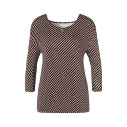 Vivance Shirt Damen Gr&ouml;&szlig;e M cranberry / schwarz / wei&szlig;