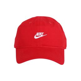 Nike Sportswear Cap Jungen Gr&ouml;&szlig;e 48/54 hellrot / wei&szlig;