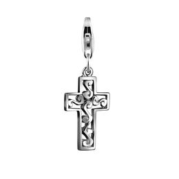NENALINA Charm 'Kreuz' Damen Gr&ouml;&szlig;e One Size silber
