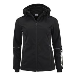 Kangaroos Softshelljacke Damen Gr&ouml;&szlig;e XXL schwarz / wei&szlig;