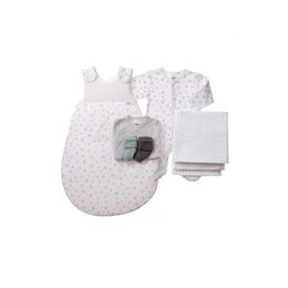 Liliput Baby-Set Gr&ouml;&szlig;e 44 grau / wei&szlig;