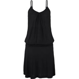 Beach Time Damen Strandkleid schwarz Gr&ouml;&szlig;e 38