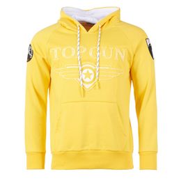 Top Gun Sweatshirt Herren Gr&ouml;&szlig;e M gelb / wei&szlig;