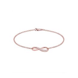 Elli Armband 'Infinity' Damen Gr&ouml;&szlig;e 20 rosegold