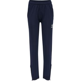 Hummel Sporthose 'Poly' Damen Gr&ouml;&szlig;e XL nachtblau / grau / wei&szlig;