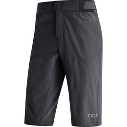 Gore Wear Sportshorts 'Passion' Herren Gr&ouml;&szlig;e XXL silbergrau / schwarz