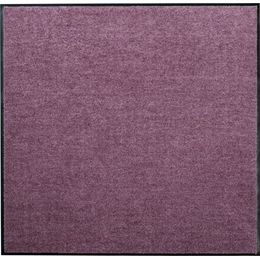 Salonloewe unisex Fu&szlig;matte mauve Gr&ouml;&szlig;e 85x85 cm