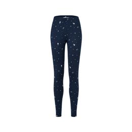 Tchibo - Kuschelige Leggings - Damen - Gr. L - dunkelblau/print