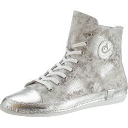 Andrea Conti Damen Sneaker taupe-silberfarben Gr&ouml;&szlig;e 40