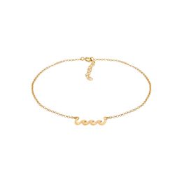 Elli Fu&szlig;schmuck Wellen Damen Gr&ouml;&szlig;e 22 gold