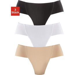 Petite Fleur Damen Formstring beige, schwarz, wei&szlig; Gr&ouml;&szlig;e 32/34