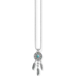 Thomas Sabo Kette Damen Gr&ouml;&szlig;e One Size t&uuml;rkis / silber