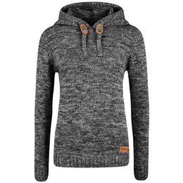 oxmo Pullover 'Philia' Damen Gr&ouml;&szlig;e XL braun / grau