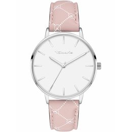 Tamaris Uhr Damen Gr&ouml;&szlig;e One Size rosa / silber / wei&szlig;