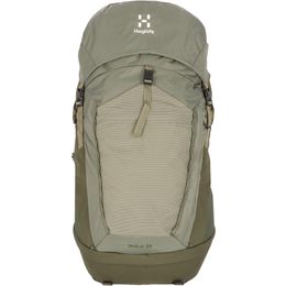 Hagl&ouml;fs Hagl&ouml;fs Sportrucksack 'Str&ouml;va 55' Herren Gr&ouml;&szlig;e One Size khaki / wei&szlig;
