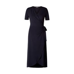Base Level Curvy Kleid 'Abbie' Damen Gr&ouml;&szlig;e 48 dunkelblau Winterkleid