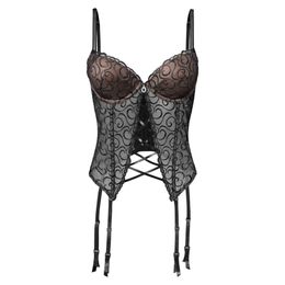 Lascana Push-up-Corsage Damen Gr&ouml;&szlig;e 70 schwarz
