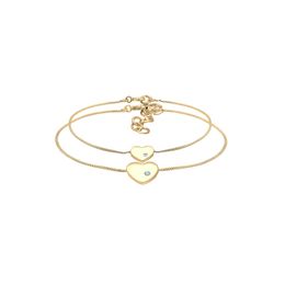Elli Armband Damen Gr&ouml;&szlig;e 16 gold