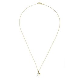 Amor Kette 'Herz, 2014327' Damen Gr&ouml;&szlig;e One Size gold