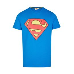 Course T-Shirt 'Superman' Herren Gr&ouml;&szlig;e L blau / gelb / rot