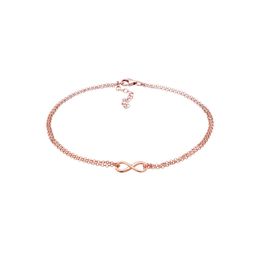 Elli Fu&szlig;schmuck 'Infinity' Damen Gr&ouml;&szlig;e 22 rosegold