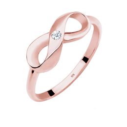Elli DIAMONDS Ring 'Infinity' Damen Gr&ouml;&szlig;e 52 rosegold