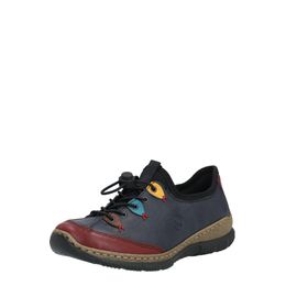 Rieker Schn&uuml;rschuh Damen Gr&ouml;&szlig;e 42 navy / bordeaux