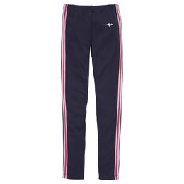 Kangaroos Leggings M&auml;dchen Gr&ouml;&szlig;e 152/158 marine / pink / wei&szlig;