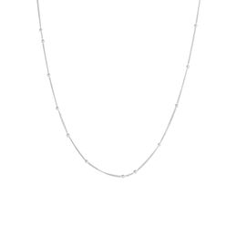 Elli Halskette Basic Kette, Kugel Damen Gr&ouml;&szlig;e 45 silber