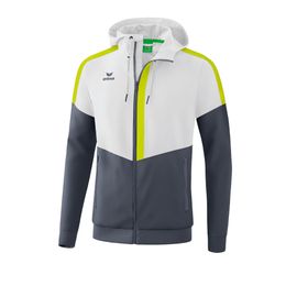 Erima Sportjacke Herren Gr&ouml;&szlig;e XXXL limone / dunkelgrau / wei&szlig;