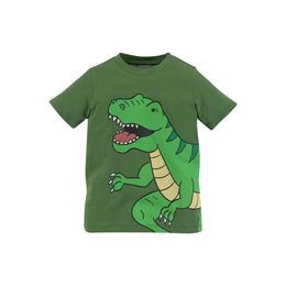 Kidsworld T-Shirt Jungen Gr&ouml;&szlig;e 128/134 pastellgelb / gr&uuml;n / limette / pastellrot