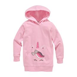 Kidsworld Sweatshirt M&auml;dchen Gr&ouml;&szlig;e 116/122 rosa