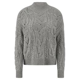 include - Pullover, grau, Gr. 38 / S - Schurwolle