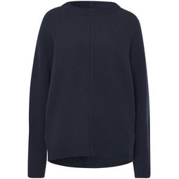 Peter Hahn - Pullover, blau, Gr. 46 / L - Schurwolle