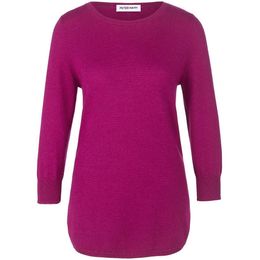 Peter Hahn - Rundhals-Pullover aus Seide und Kaschmir, pink, Gr. 52 / XXL - Seide