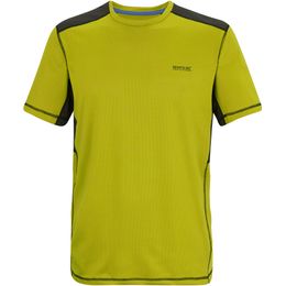 Regatta Virda Herren Funktionsshirt hellgr&uuml;n XL - Herrenshirts, -hemden & -pullover