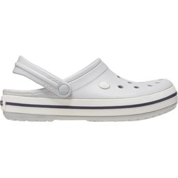 Crocs Crocband Clog Unisex Sandalen hellgrau 37-38 - Herrenschuhe