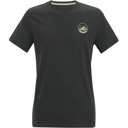 Regatta Breezed Herren T-Shirt mit Grafikdruck dunkelgrau M - Herrenshirts, -hemden & -pullover