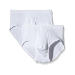 Schiesser Slip Herren Gr&ouml;&szlig;e M/L wei&szlig;