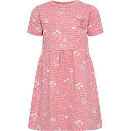 Hummel Kleid 'Zanzi' M&auml;dchen Gr&ouml;&szlig;e 62 rosa / ros&eacute; / wei&szlig;