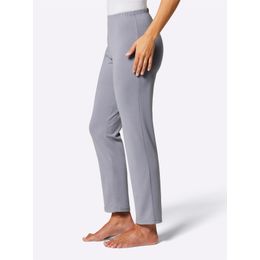 feel good Damen Jogginghose schoko + steingrau, Gr&ouml;&szlig;e 36/38