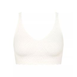 Sloggi BH 'ZERO Feel Bliss' Damen Gr&ouml;&szlig;e 75 dunkelgrau / offwhite