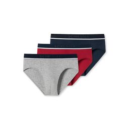 Schiesser Slip Herren Gr&ouml;&szlig;e XL navy / grau / rot / wei&szlig;