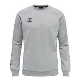 Hummel Sportsweatshirt Herren Gr&ouml;&szlig;e L grau / schwarz