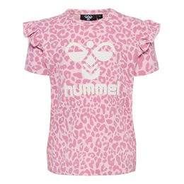Hummel Shirt M&auml;dchen Gr&ouml;&szlig;e 98 pink / hellpink / wei&szlig;