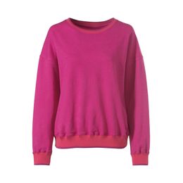 Heine Sweatshirt Damen Gr&ouml;&szlig;e XL fuchsia / himbeer