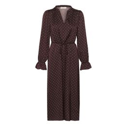 Inwear Kleid 'ZaniaIW' Damen Gr&ouml;&szlig;e 44 bordeaux / wei&szlig; Winterkleid