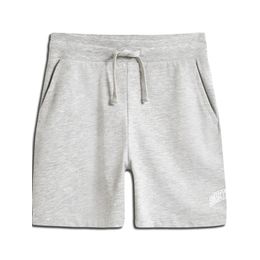 SOMETIME SOON Shorts Jungen Gr&ouml;&szlig;e 164 graumeliert / wei&szlig;